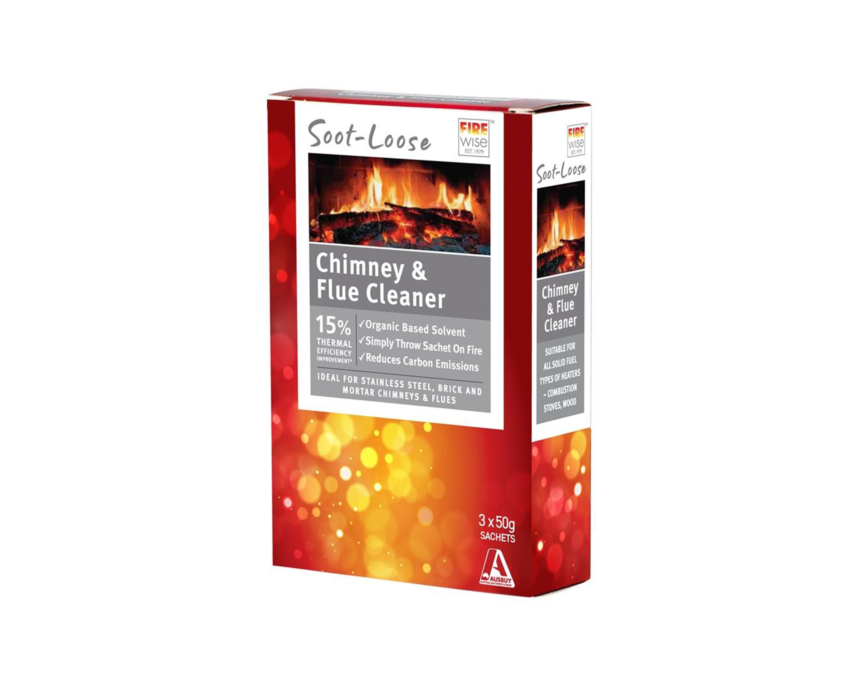 Firewise Soot-Loose Chimney & Flue Cleaner - box of 3 sachets – NiceBuys